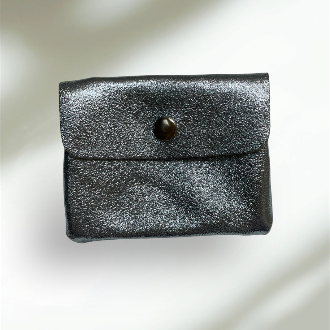 Mini Coin Wallet - Metalic Leather – Tourance